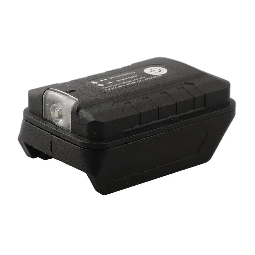 Аккумуляторный Адаптер с Подсветкой Для Литий-ионного Аккумулятора A3 С Двумя Выходными Портами USB Конвертер