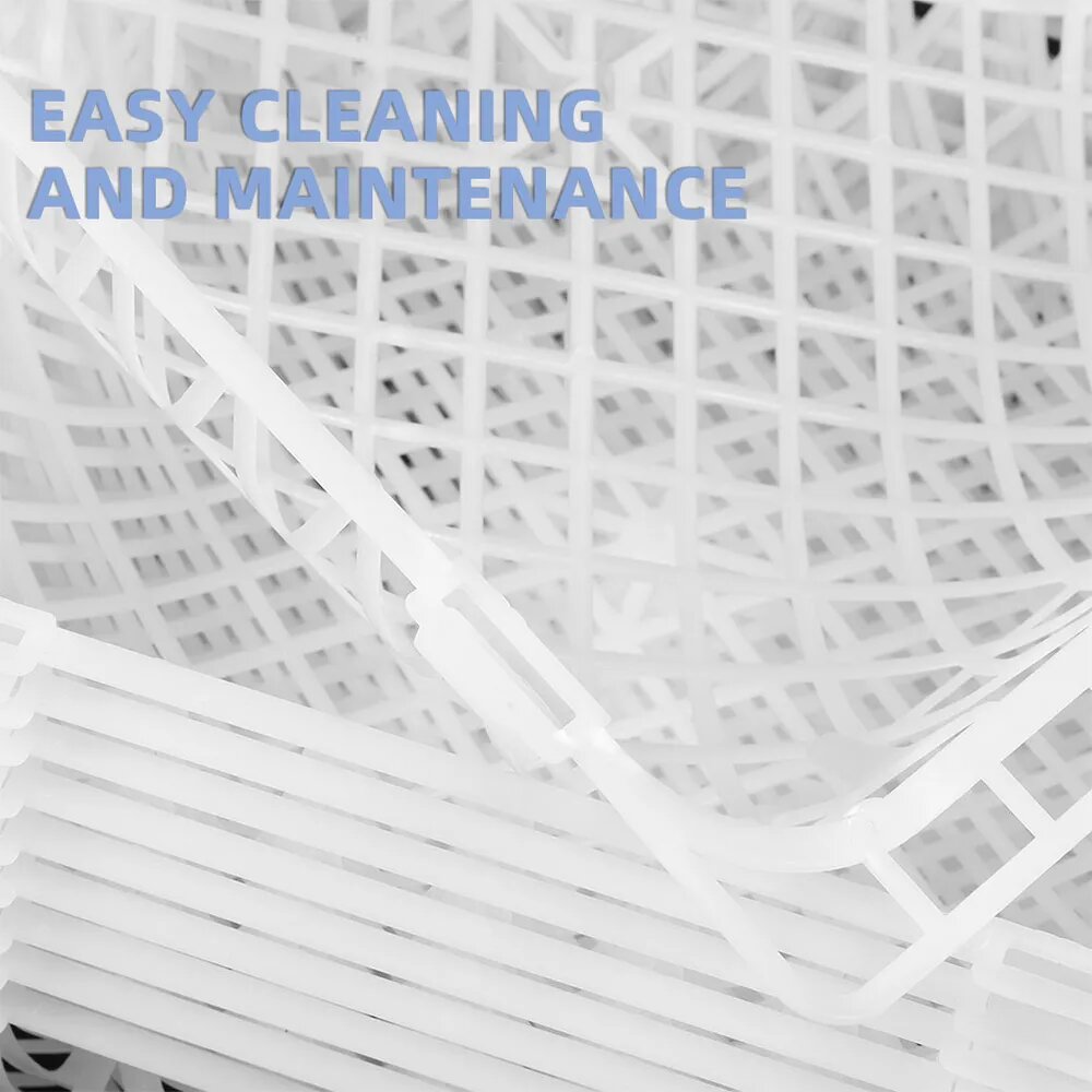 Набор из 12 пластиковых гнезд для разведения голубей и птиц, белые