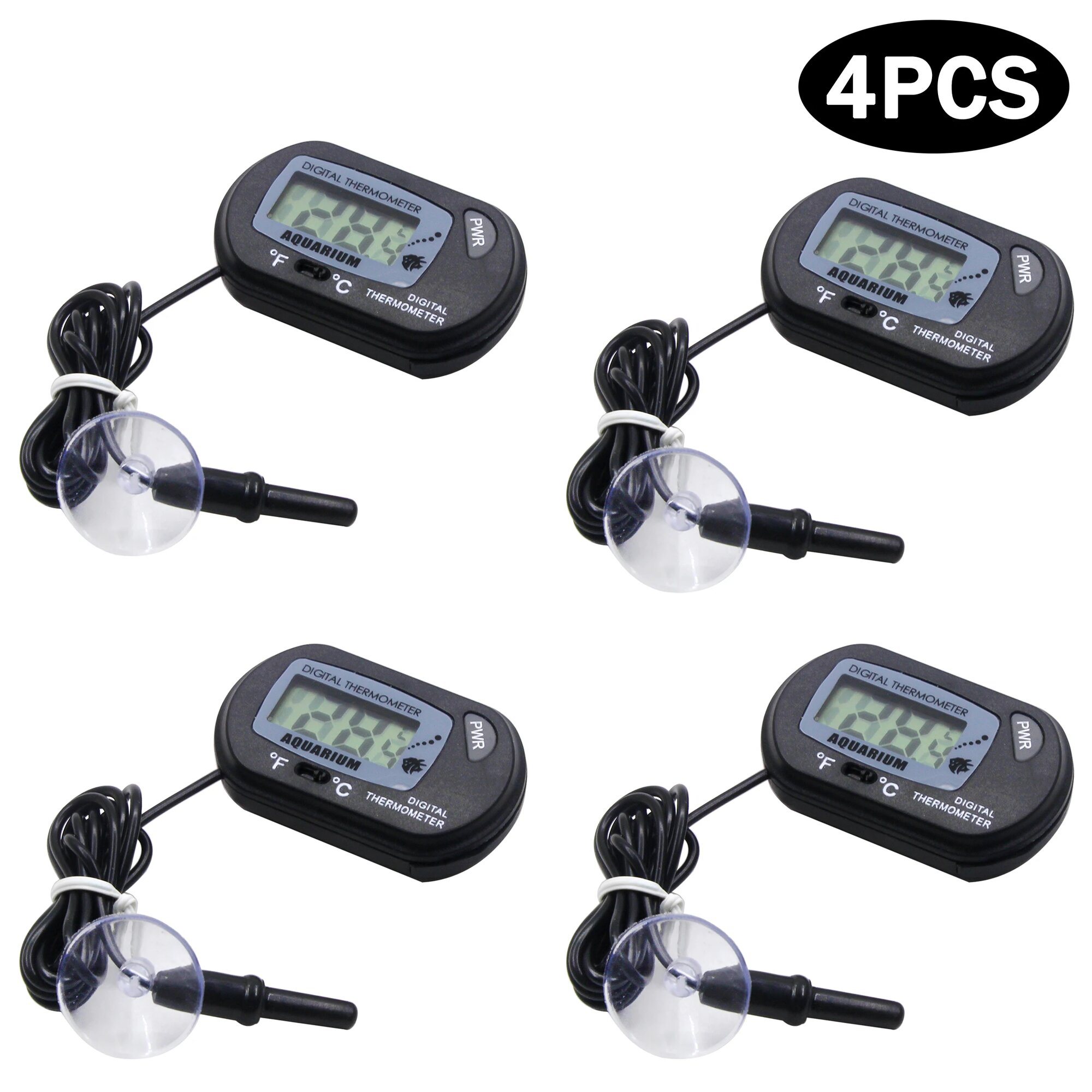 Цифровой ЖК-экран, датчик термометра, контроллер с зондом, измеритель температуры для аквариума, электронное измерение температуры ST3