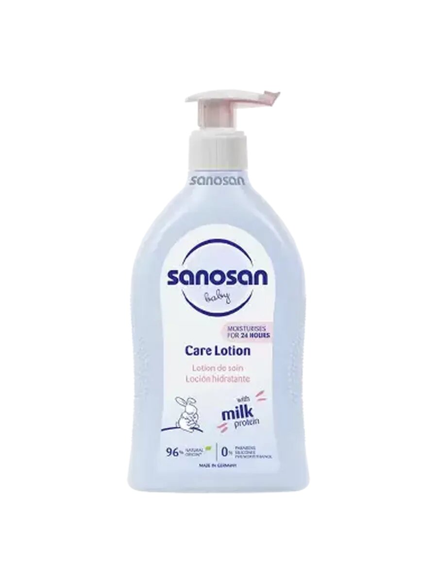 Sanosan Молочко увлажняющее с пантенолом, 500 мл