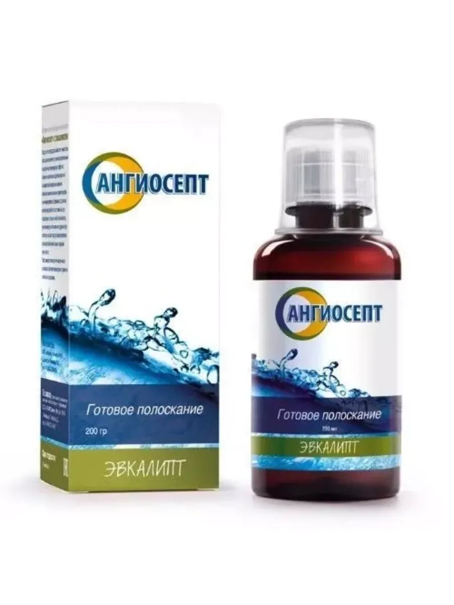 Раствор для полоскания для полости рта Эвкалипт, 200 мл