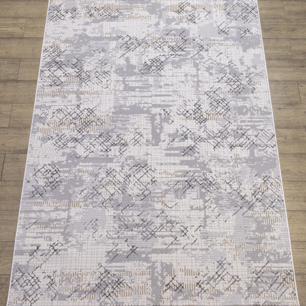 Ковер Турецкий Parma дизайн NW05A цвет LIGHT GRAY 1.6x2.3м