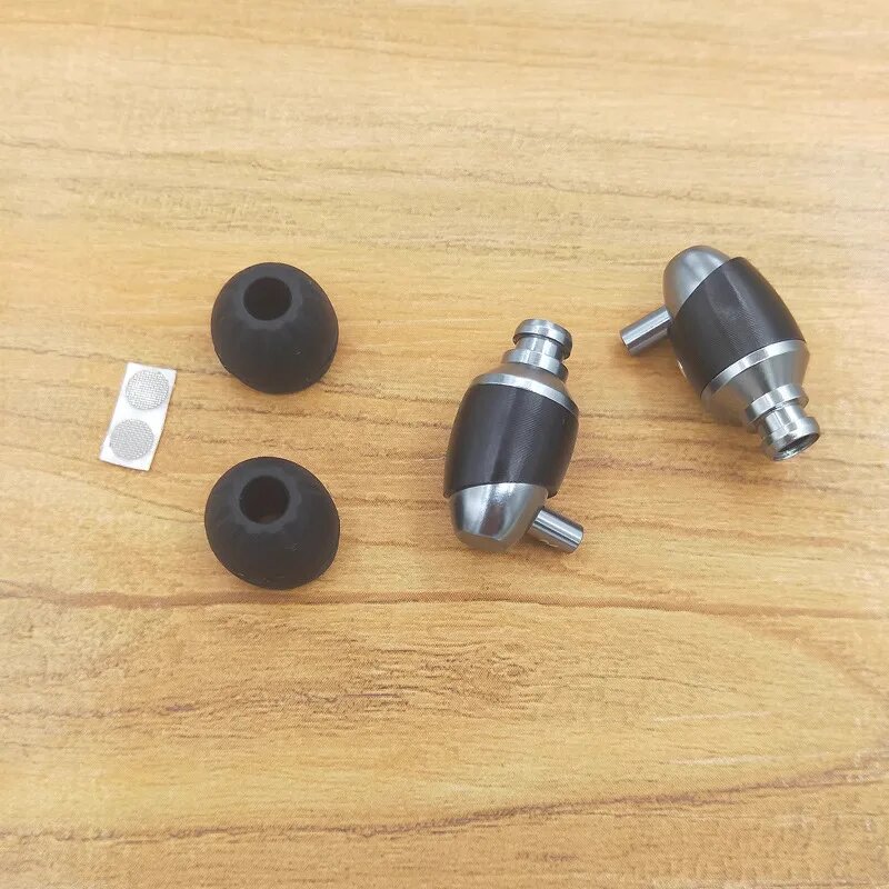 Корпус для наушников «сделай сам», металлический корпус для динамика 8 мм 7 мм, наушники, black