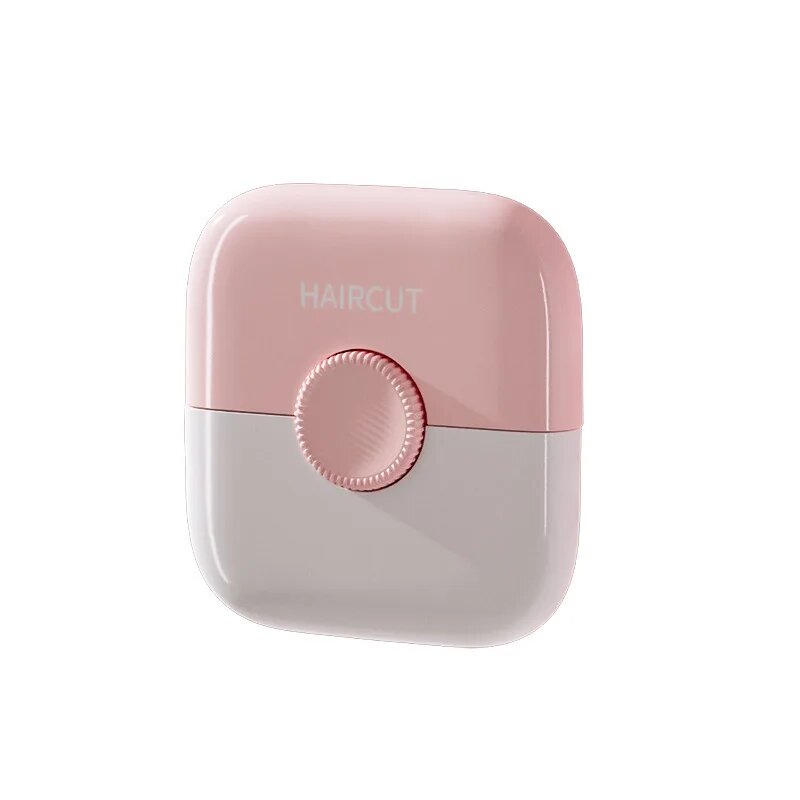 Портативный триммер-расческа для волос Pink