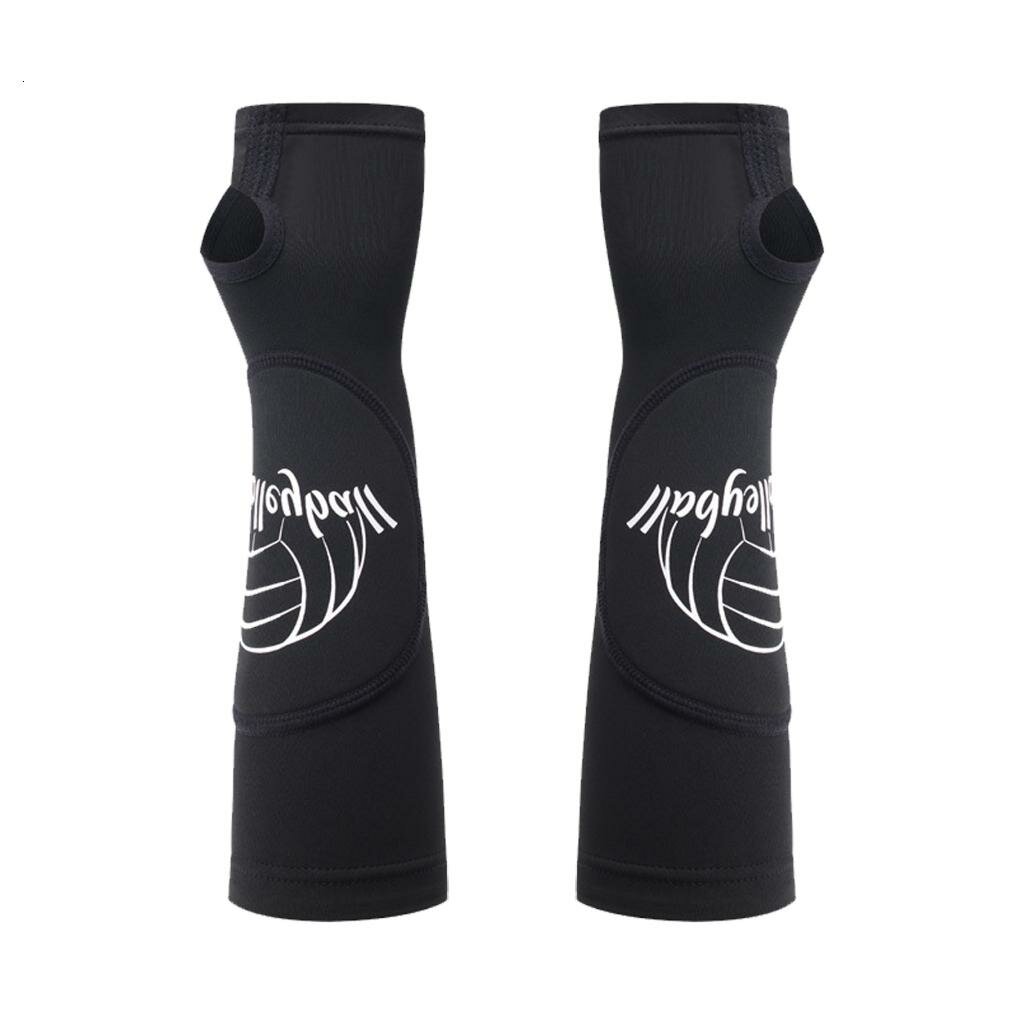 Защитные рукава для волейбола, Черный - L/XL
