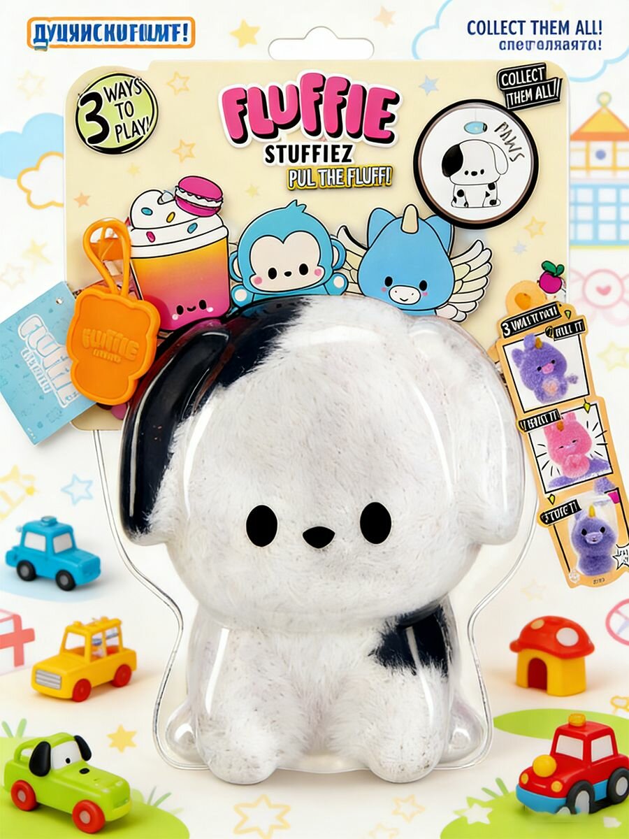 Флаффи Стаффиз Игровой набор Fluffie Stuffiez Dog