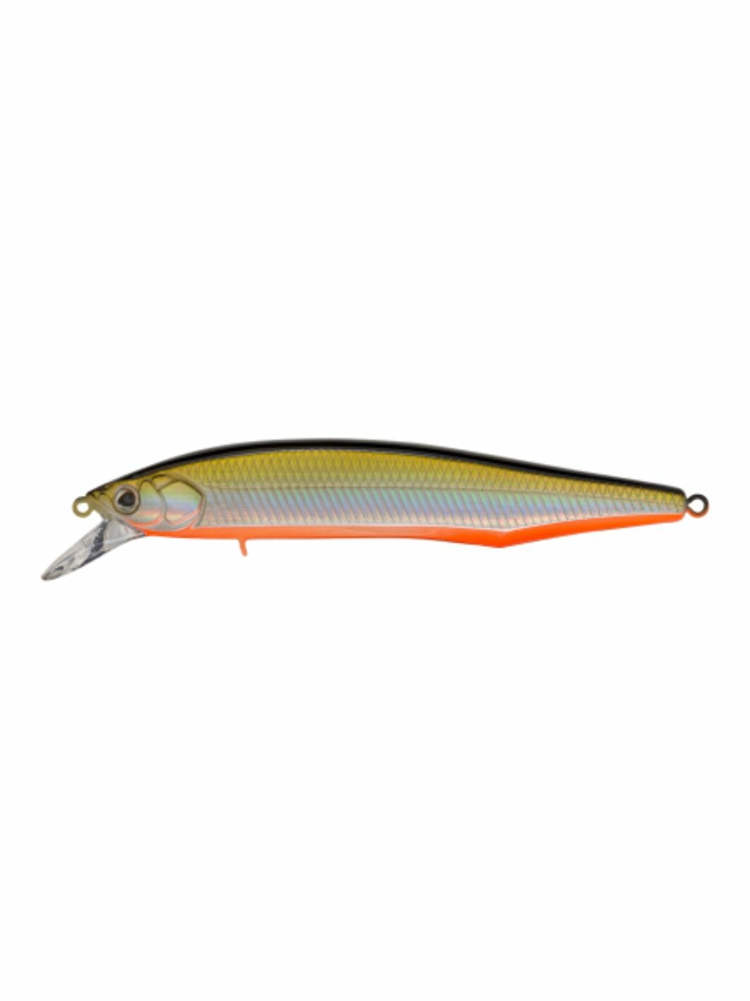 Воблер Минноу Strike Pro Intriger 120SP, 124 мм, 20,4 гр, Нейтральный, цвет 612T Natural Shad Silver