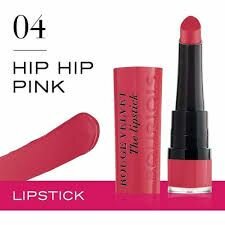 BOURJOIS Матовая помада-стик для губ Rouge Velvet the Lipstick, № 04 Hip Hip Pink 2, 4 г