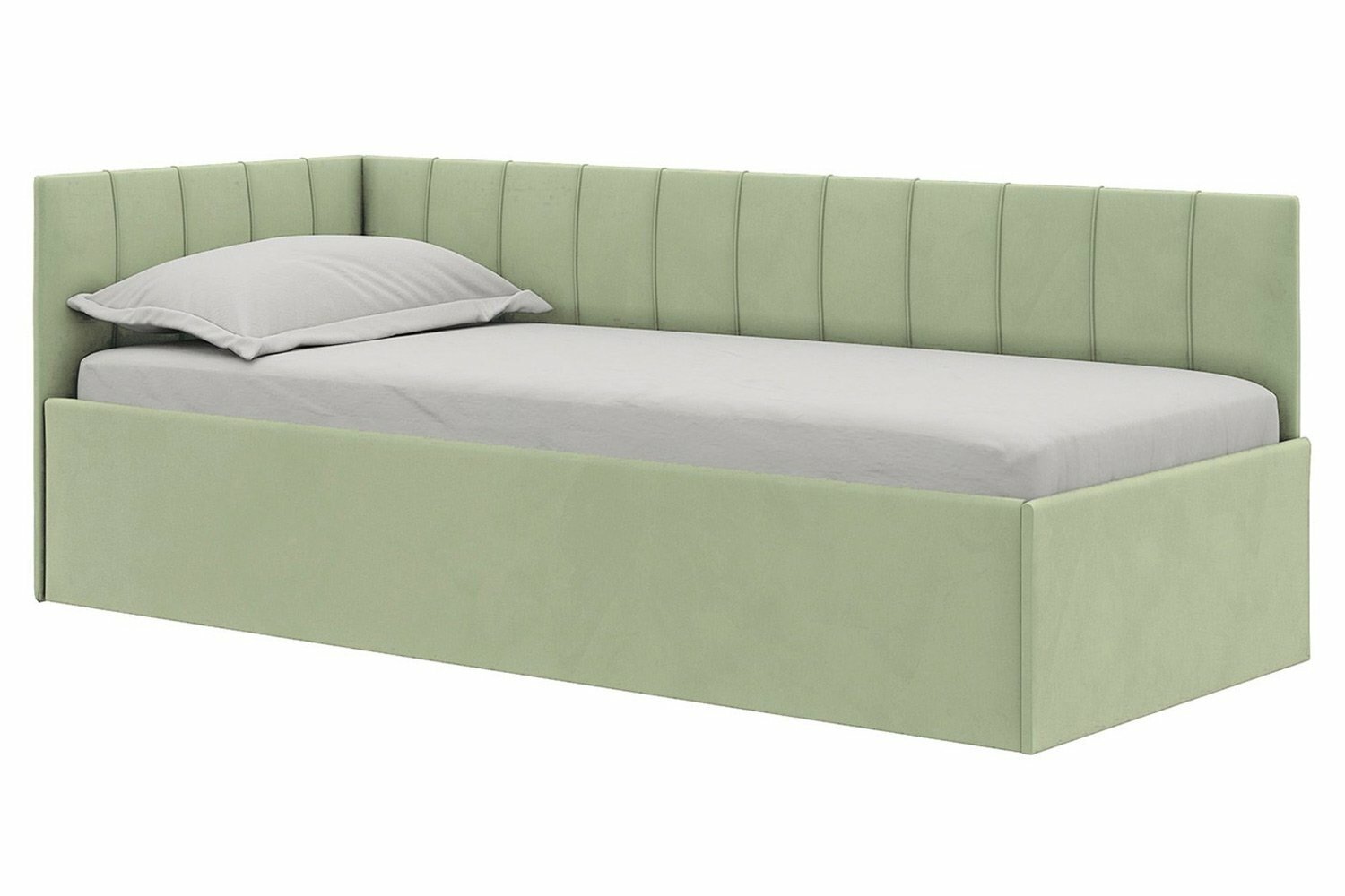 Кровать односпальная Hoff Мика, 90х200 см, цвет зелёный, основание, подъёмный механизм