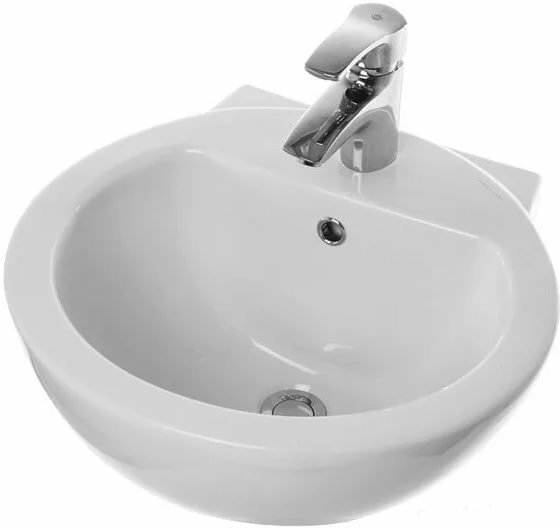 ART 50 Умывальник пьедестальный ВКС Белый S1 (WB. PD/Art/50-C/WHT. G/S1)