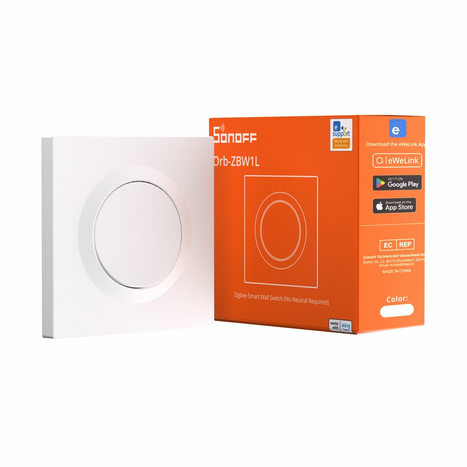 Выключатель SONOFF ZigBee ZBMINIL2-E — фото 1