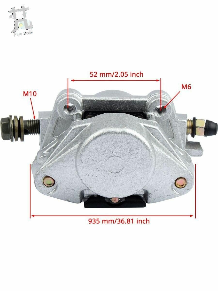 Задняя дисковая система колодки гидравлический тормозной суппорт насос для 150cc 200cc 250cc бык квадроцикл ATV мотоцикл