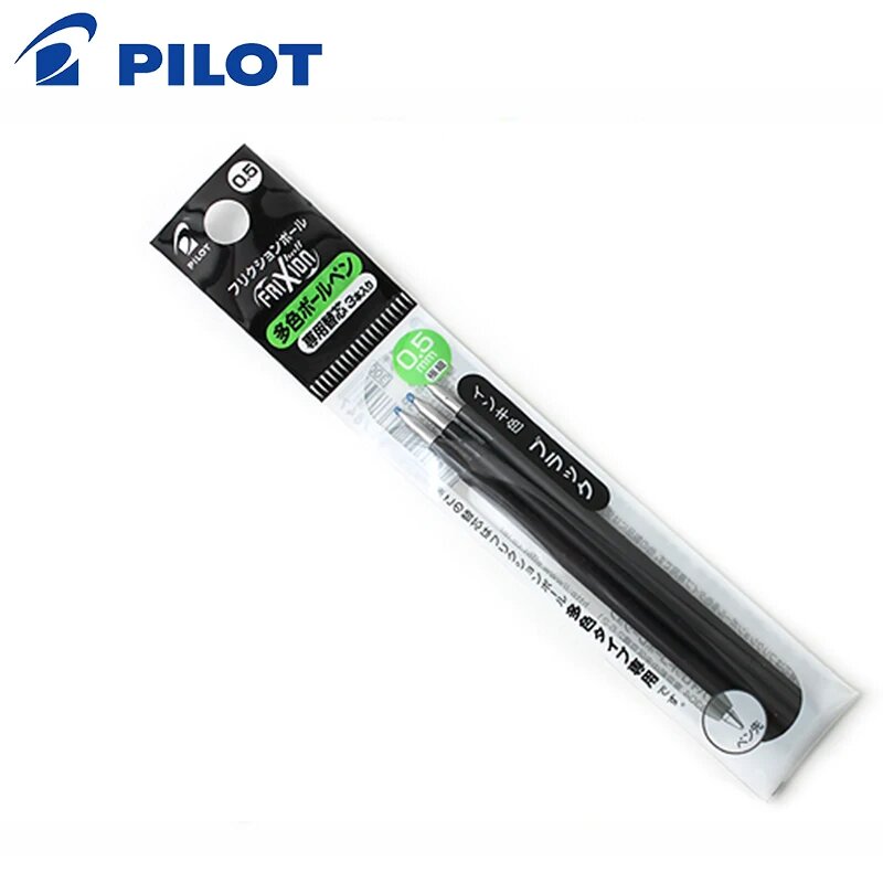 Pilot FriXion стержень 0.5 мм, черный, зеленый