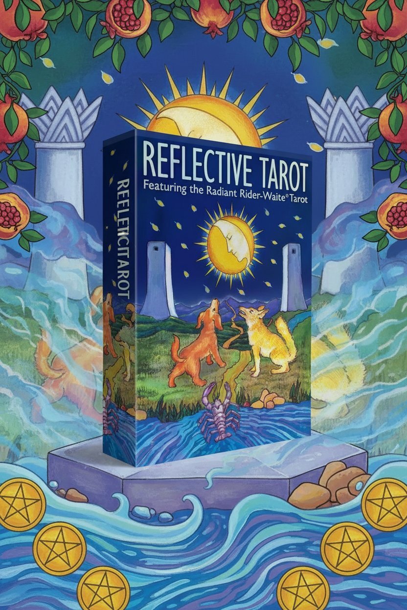 Карты Таро "Reflective Tarot Featuring the Radiant Rider-Waite Tarot (pocket size)" US Games / Колод 63645 US Games Systems