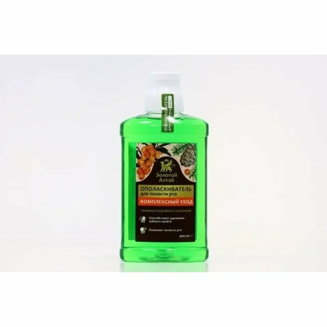 Ополаскиватель для рта Золотой Алтай комплексный уход 400 мл е