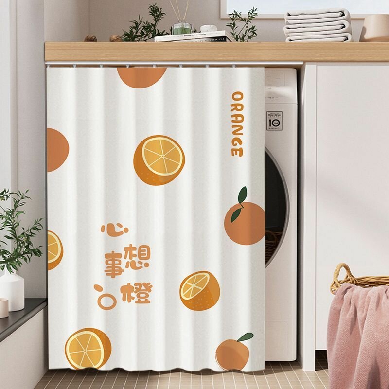 Чехол для стиральной машины, занавеска для балкона, водонепроницаемый солнцезащитный экран, теплоизоляционная затемняющая штора, покрывало, солнцезащитная штора.