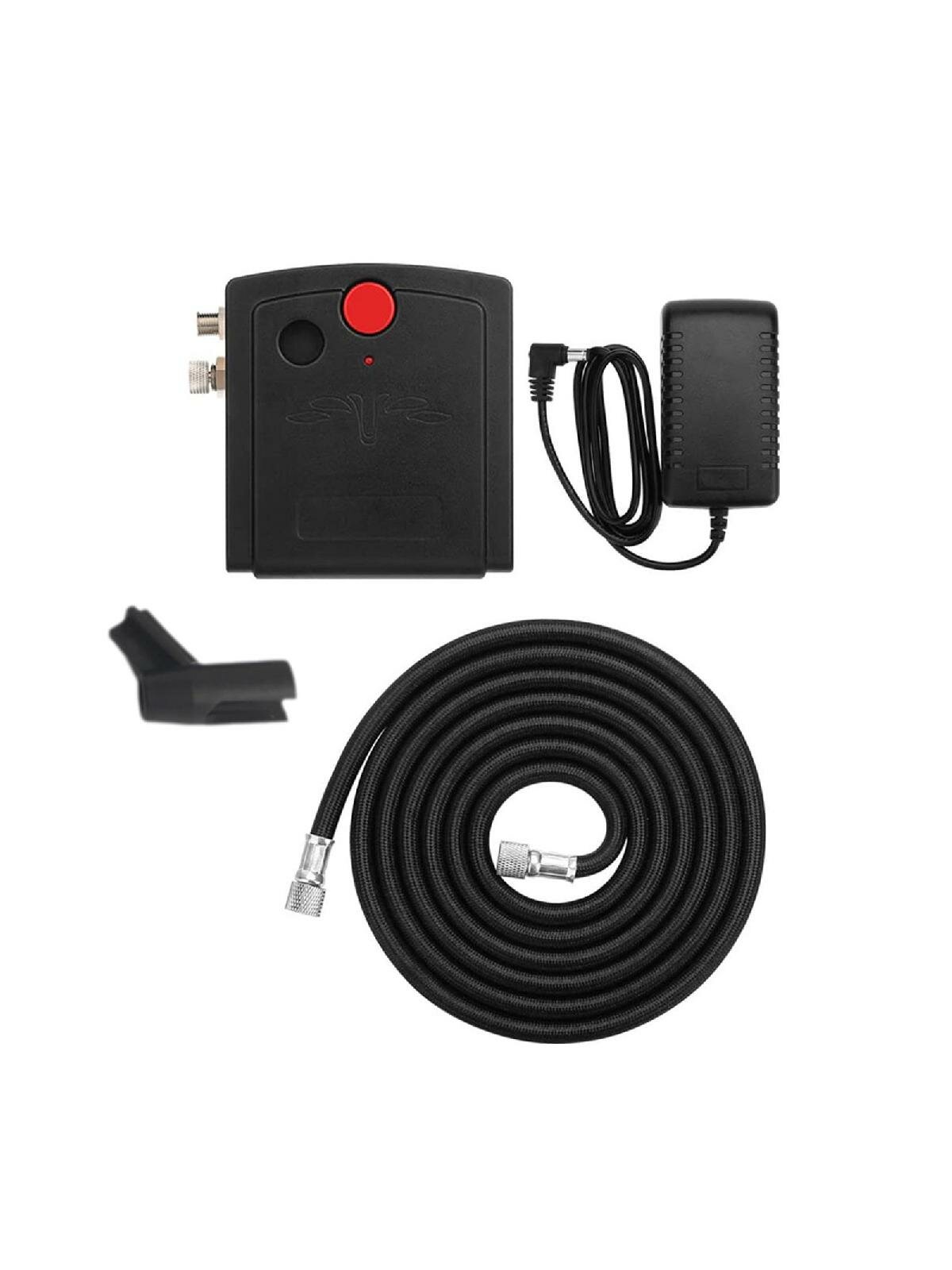 Компрессор для аэрографа. Держатель для аэрографа для макияжа ногтей (без распылителя для аэрографа).