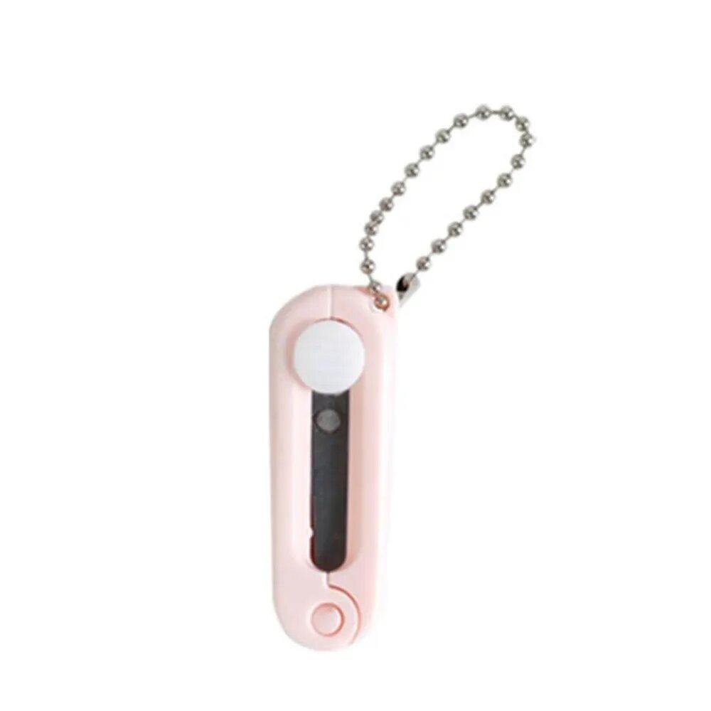 Мини-ножницы Morandi с брелоком, складная телескопическая маленькая поделка из нержавеющей стали