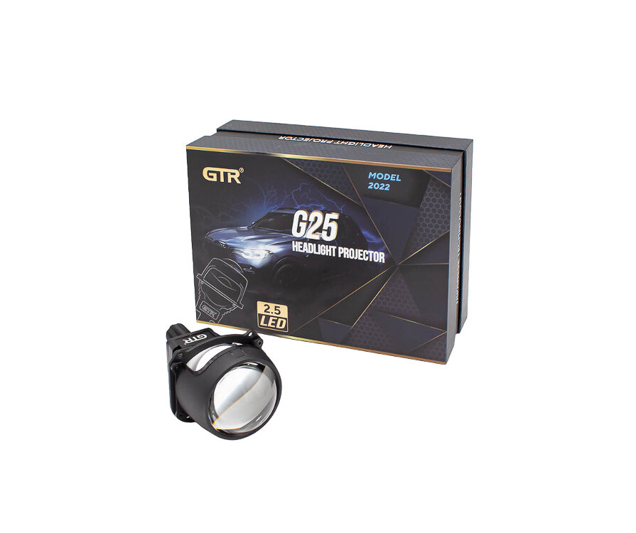 BI-LED линза GTR G25 2.5 5800K (к-т 2 шт.)
