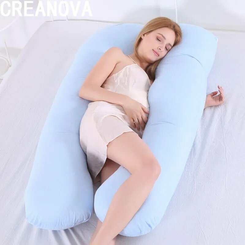 CREANOVA Подушка для беременных и кормящих 70x130 см, Хлопок