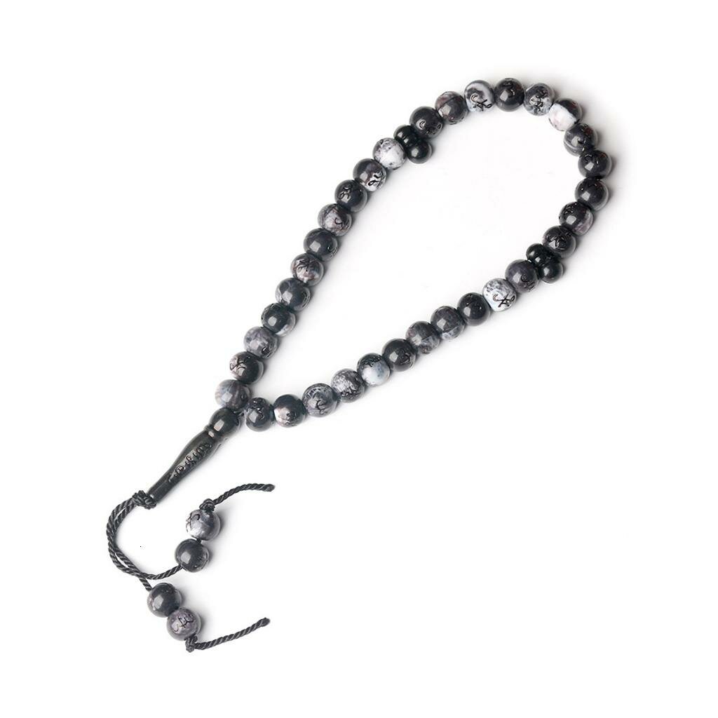 Священный розарий-браслет для мусульман, Черный
