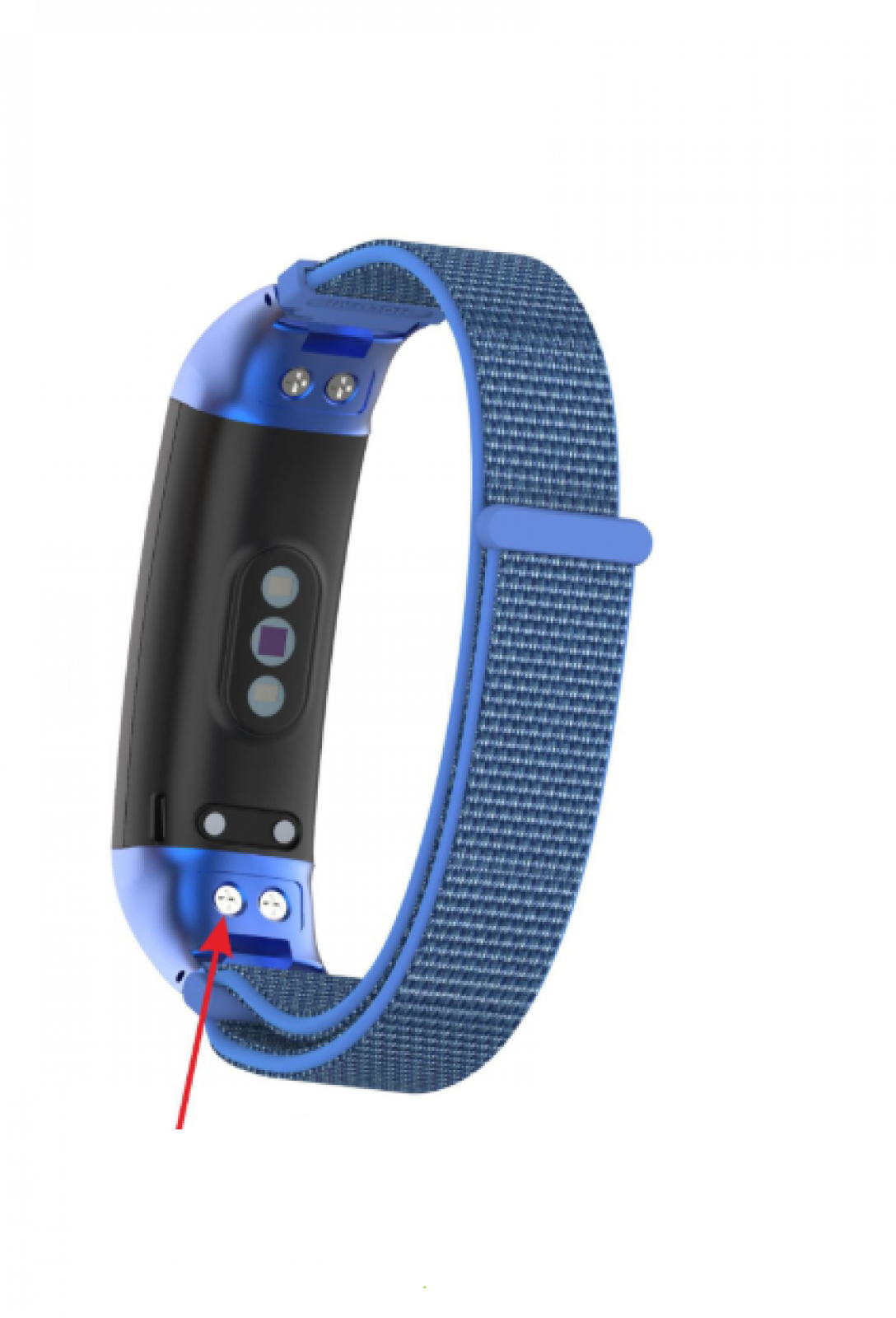 Сменный тканевый ремешок MyPads для фитнес-браслета HUAWEI Band 4 и Honor Band 5 спортивный, нейлон