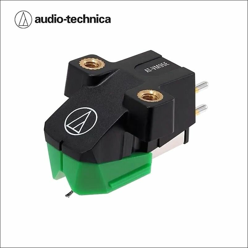 Audio-Technica AT-VM95E Высококачественная сменная головка звукоснимателя с эллиптической иглой для проигрывателейl-