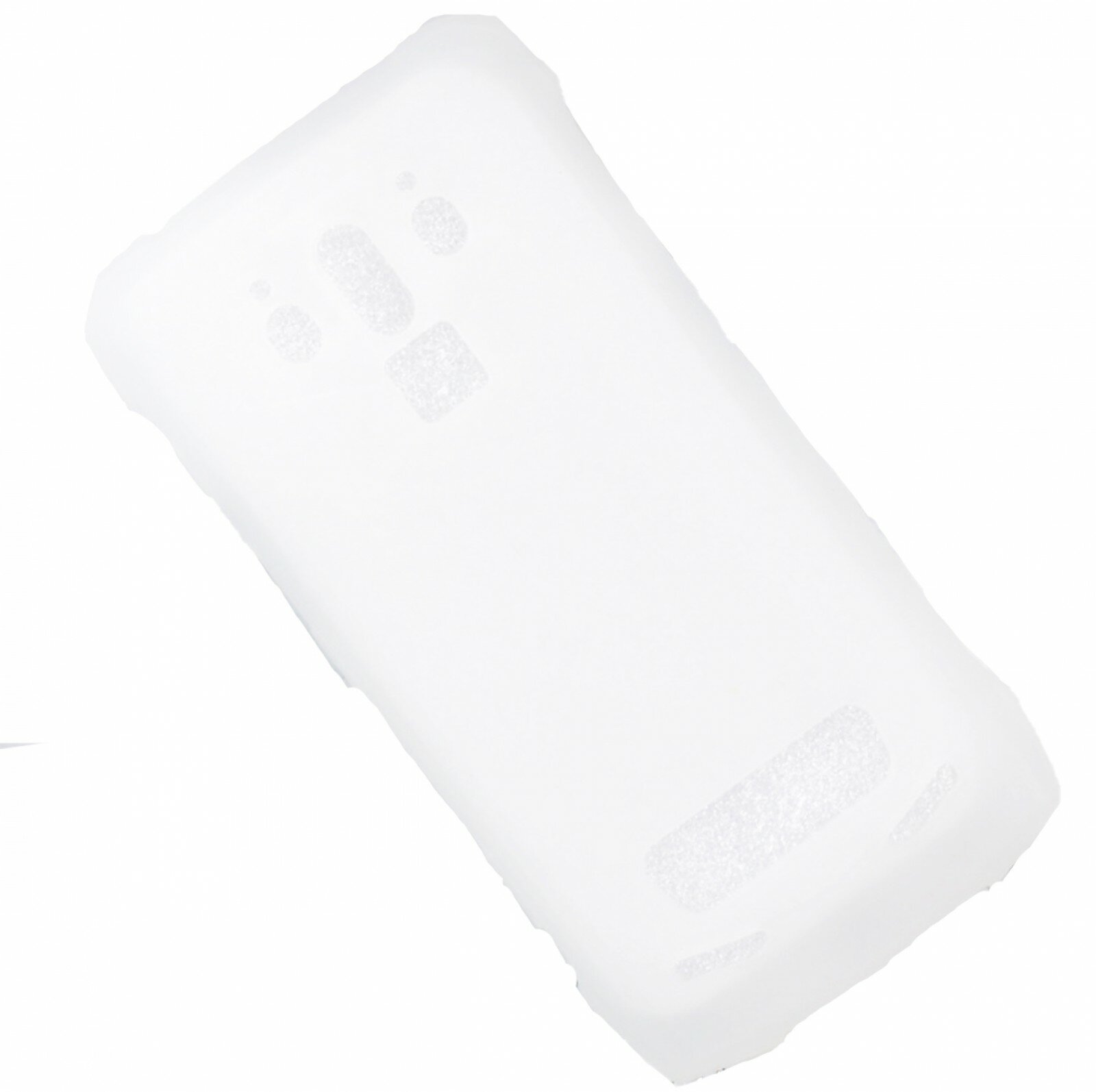 Чехол-бампер MyPads Tocco для DOOGEE S90C, S90 Pro и S90, противоударный, белый