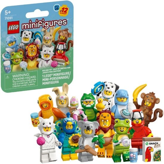 Конструктор Lego Minifigures 71051 Минифигурки 28-ая серия: Животные