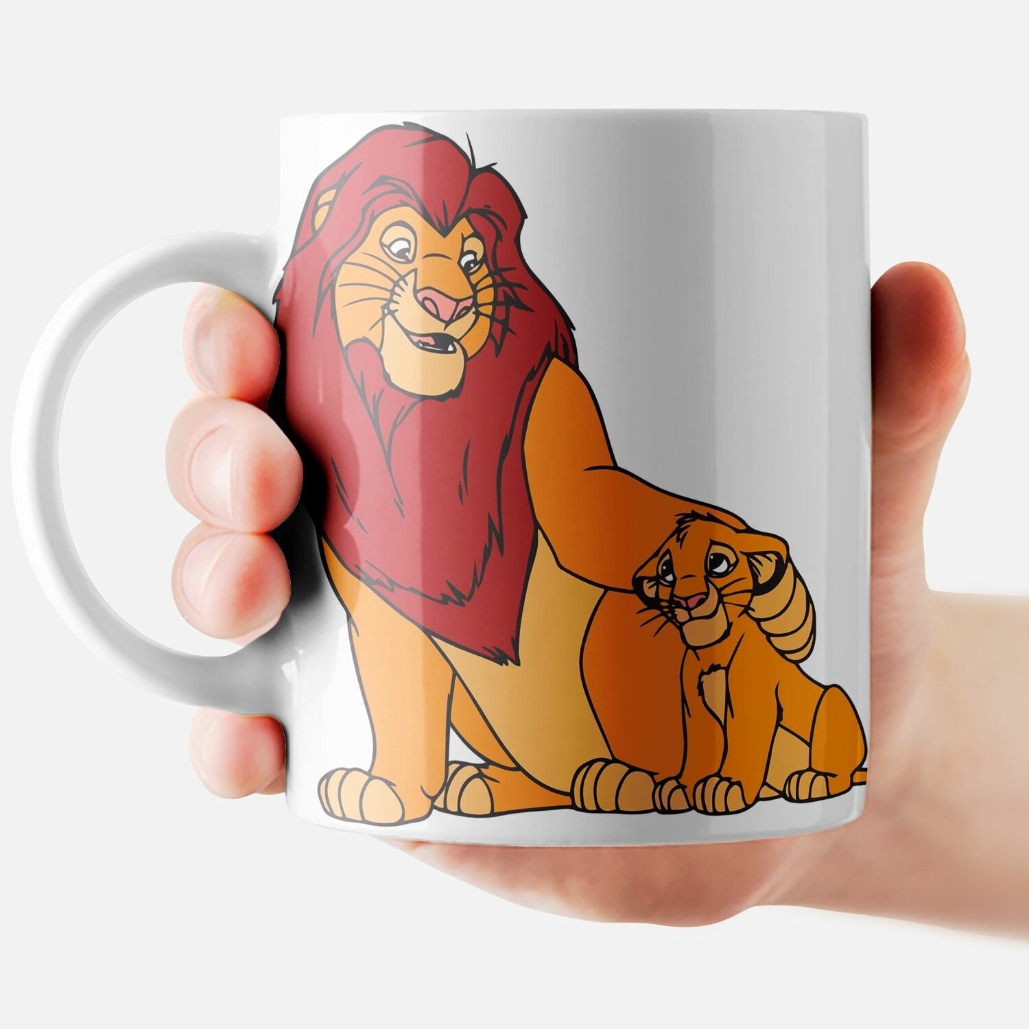 Кружка "Король лев и Симба"