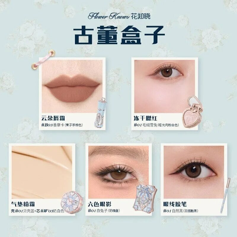 Flower knows Подарочный набор косметики с цветочной стеной от Bunny Garden