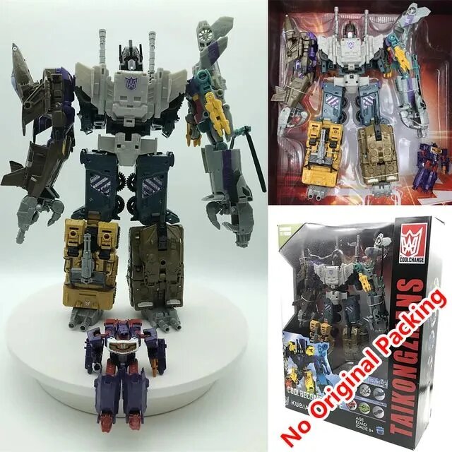 Трансформер HZX Defensor Bruticus Superion Devastator IDW 6в1 - Игрушка для мальчиков