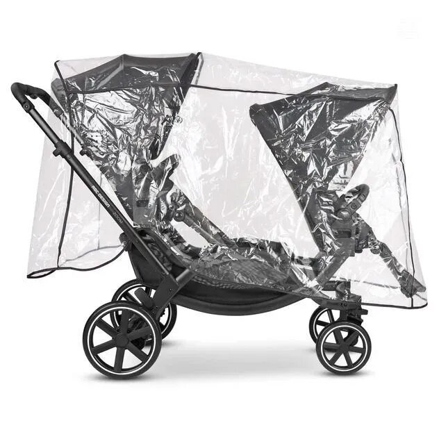 Дождевик для коляски ABC DESIGN Zoom, прозрачный, из ПВХ, защита от дождя и ветра