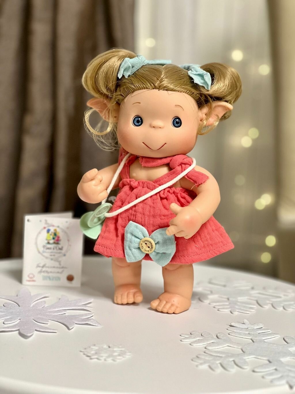 Пупс Nines 24 см Duendys Niebla (N0304B1)