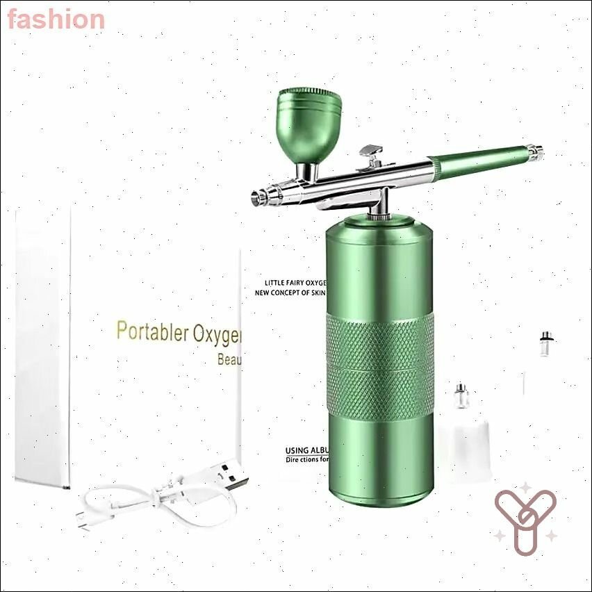 Беспроводной портативный Аэрограф с аккумулятором и компрессором для творчества, моделизм, украшение тортов, маникюр, косметология и др. сферы