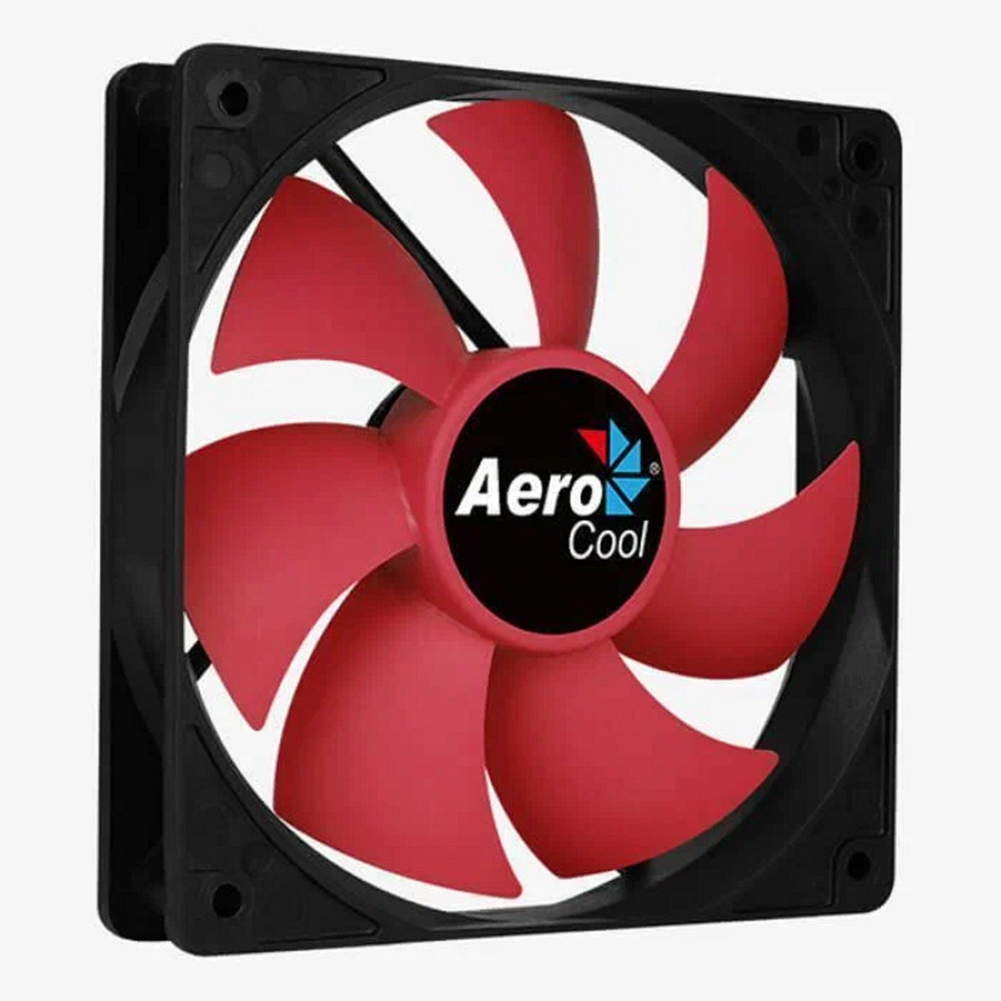 Вентилятор AeroCool Force 12, PWM, для корпуса, изогнутые лопасти, подшипник скольжения