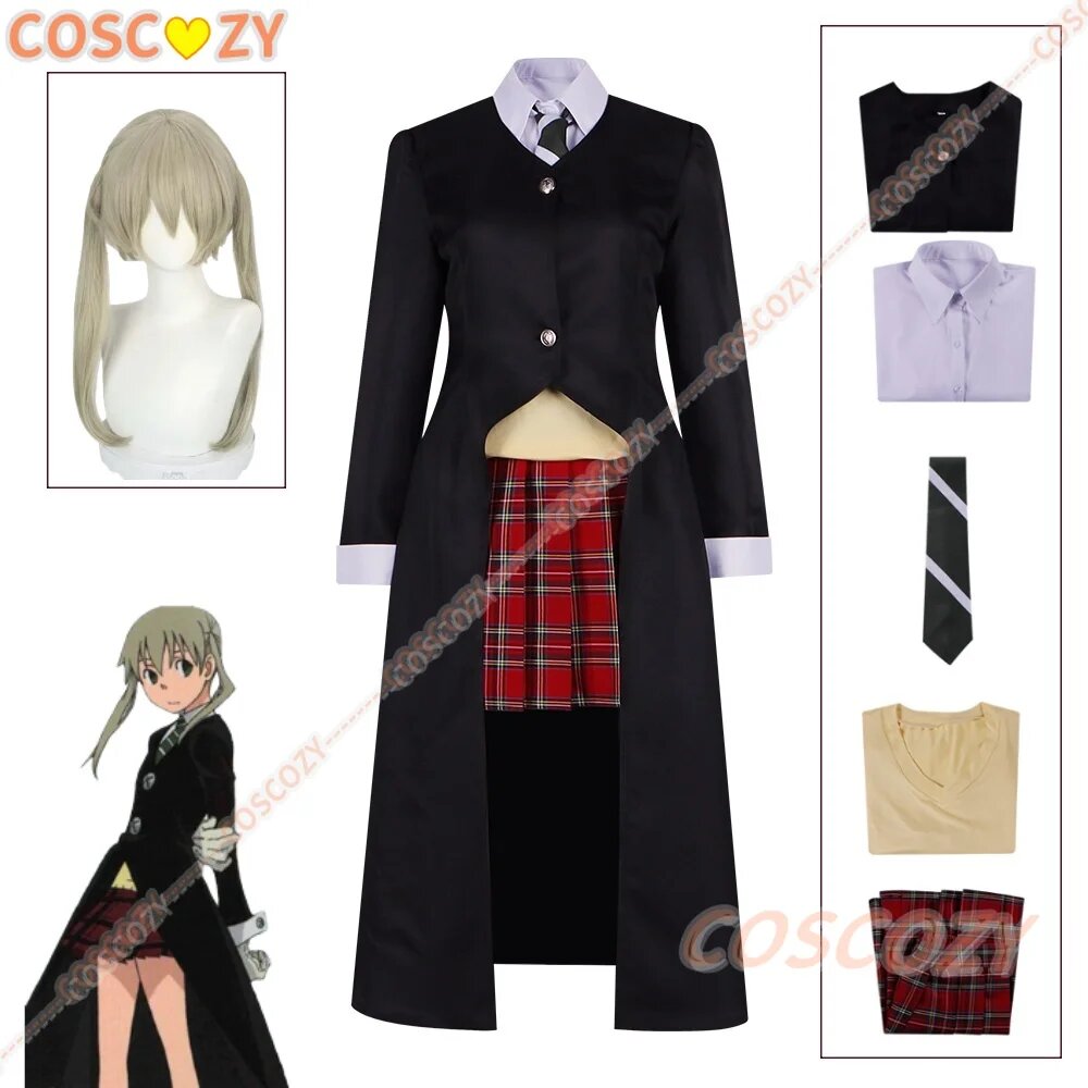 Мака Албарн Косплей Костюм L, Costume and wig