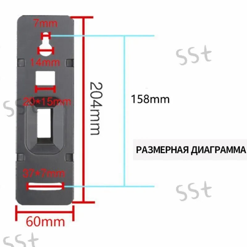 Стойка/крепление для акустики для динамиков 3-8 дюймов, стальная конструкция, регулировка угла наклона — фото 1