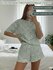 Пижама  Базовая коллекция, размер XL, зеленый