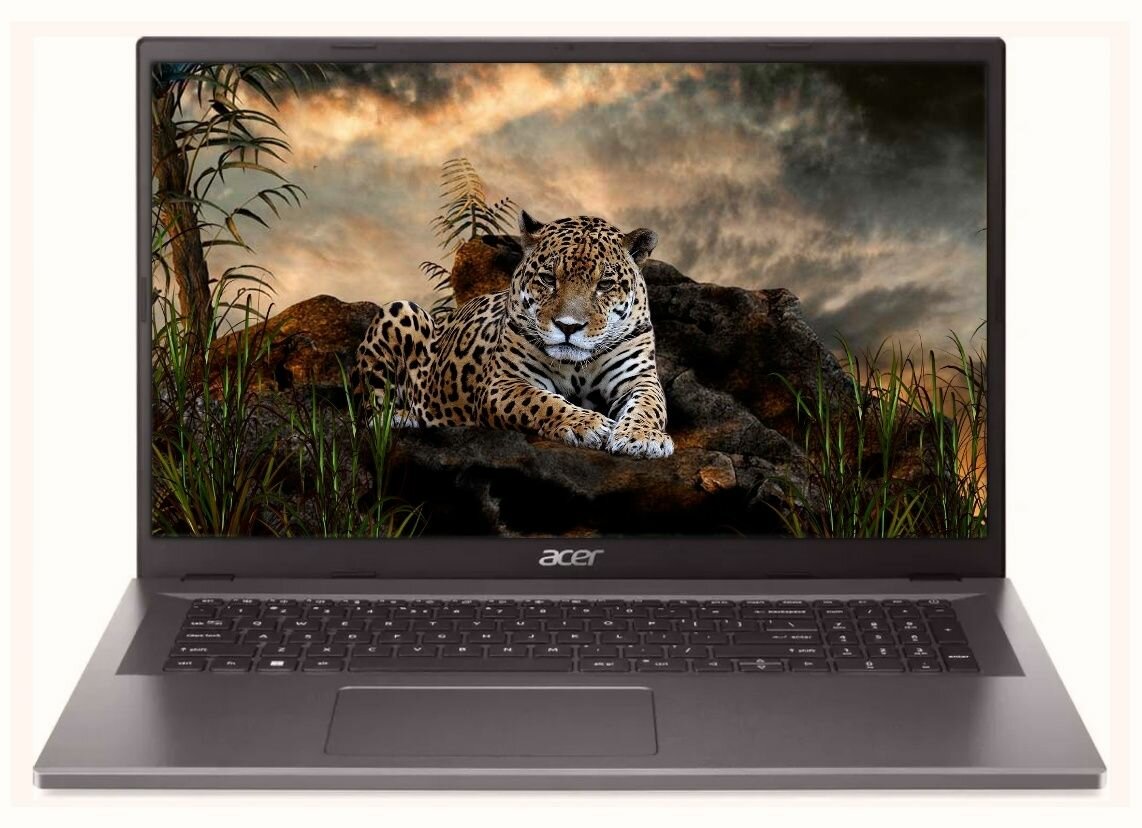 Ноутбук Acer Intel N-Series 3,1ГГц 4 ядер. 17' 1920x1080 Intel UHD Graphics Xe 24EUs Windows 11 Pro Русская раскладка