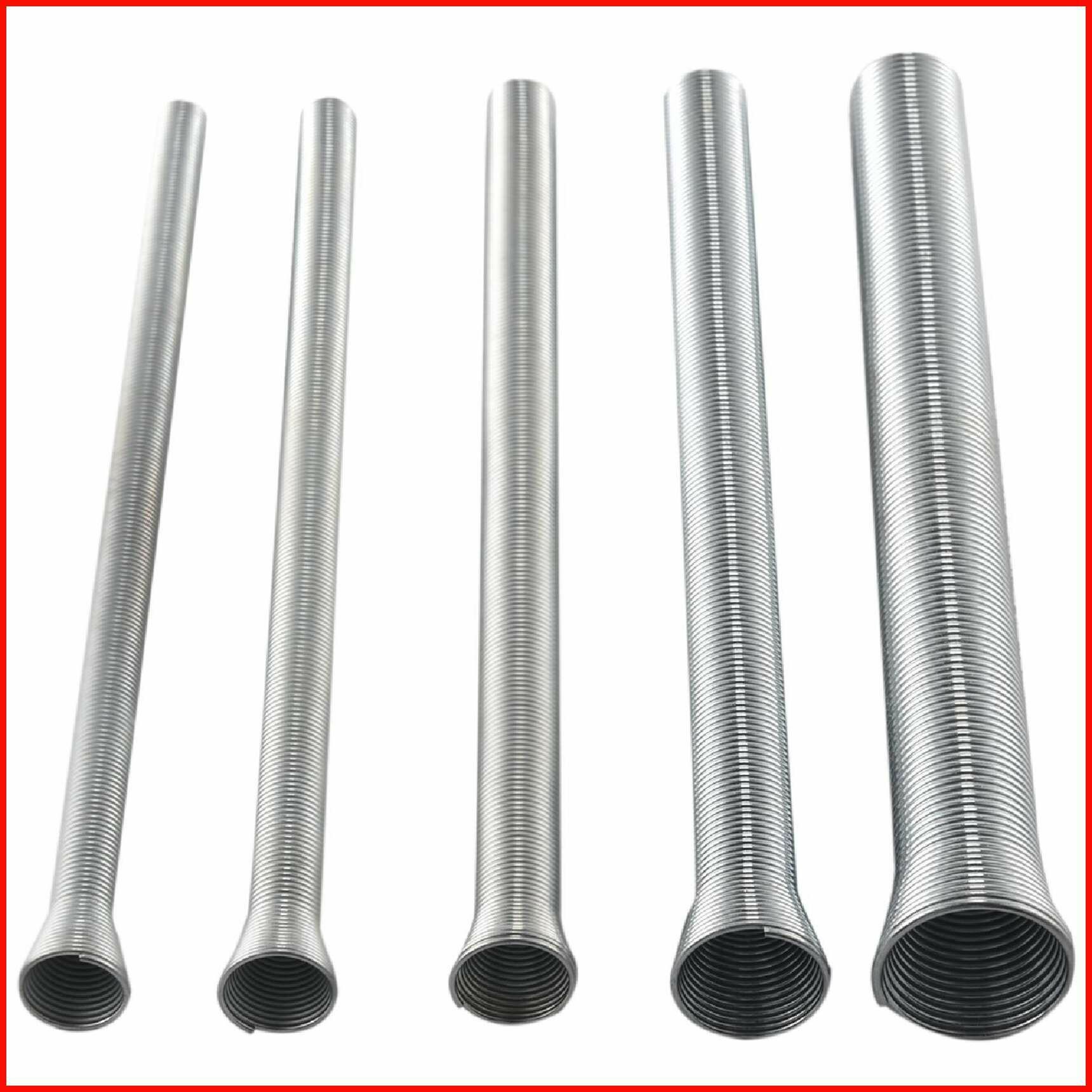 5 шт. трубогиб пружин 210 мм 1/4-5/8 дюйма стальной ручной инструмент