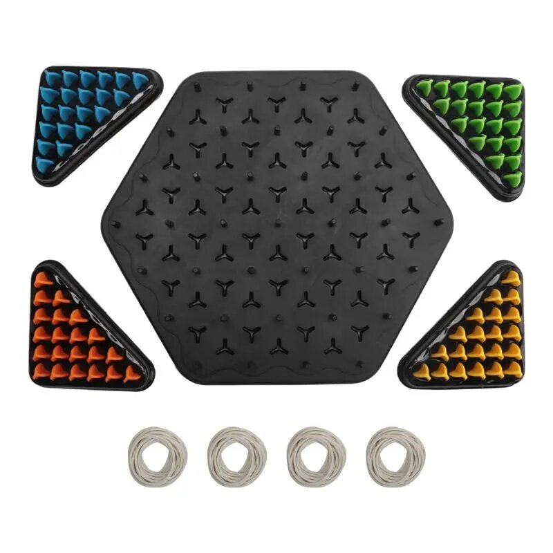 Геометрические цепочные шахматы-головоломки, треугольные шахматы, настольная игра, семейные интерактивные упражнения, мышление, детская логика