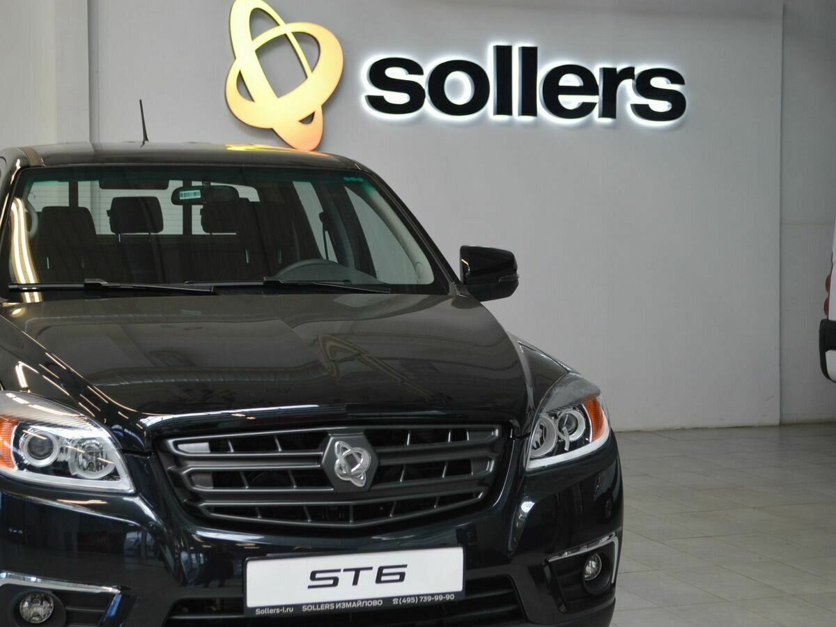 Дефлекторы для окон SOLLERS ST6 2023- пикап дв кабина