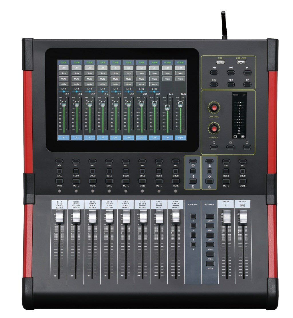 LAudio DM-20 Цифровой микшерный пульт, 20 каналов
