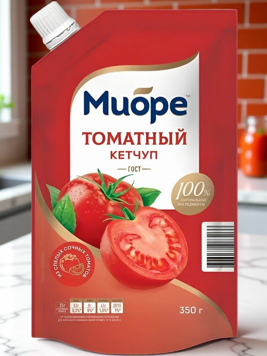 Томатный кетчуп миоре 350г