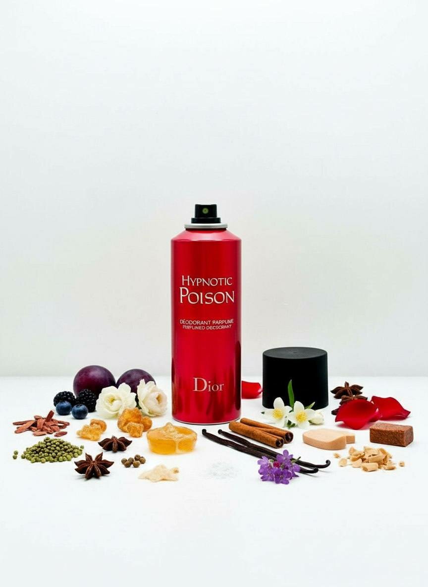 Парфюмированный дезодорант Poison Hypnotic 200 мл для женщин — фото 1