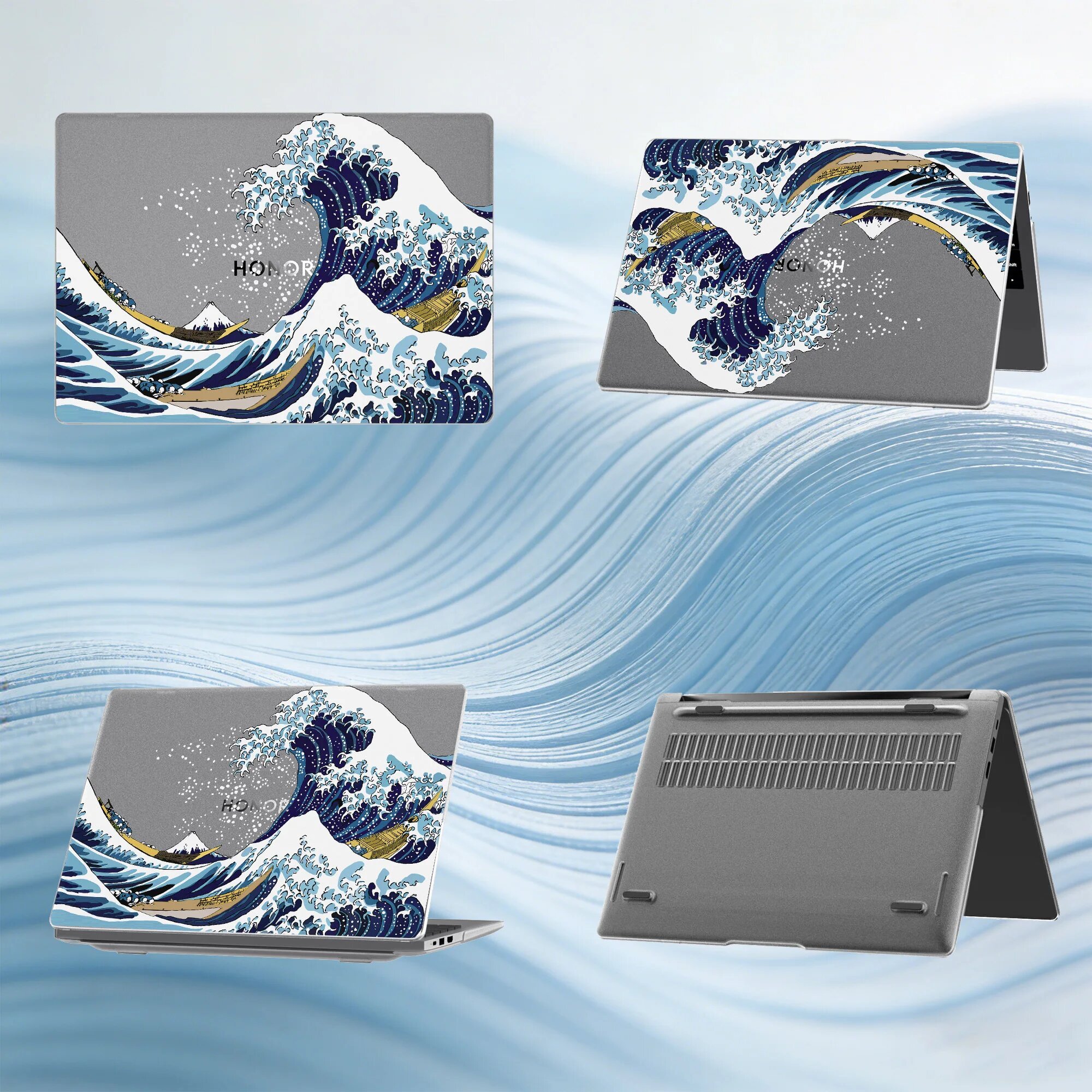 Противоскользящий чехол Cola Bubbles для Honor MagicBook X14/X16 MagicBook X16 Plus, SMT-044 (6)