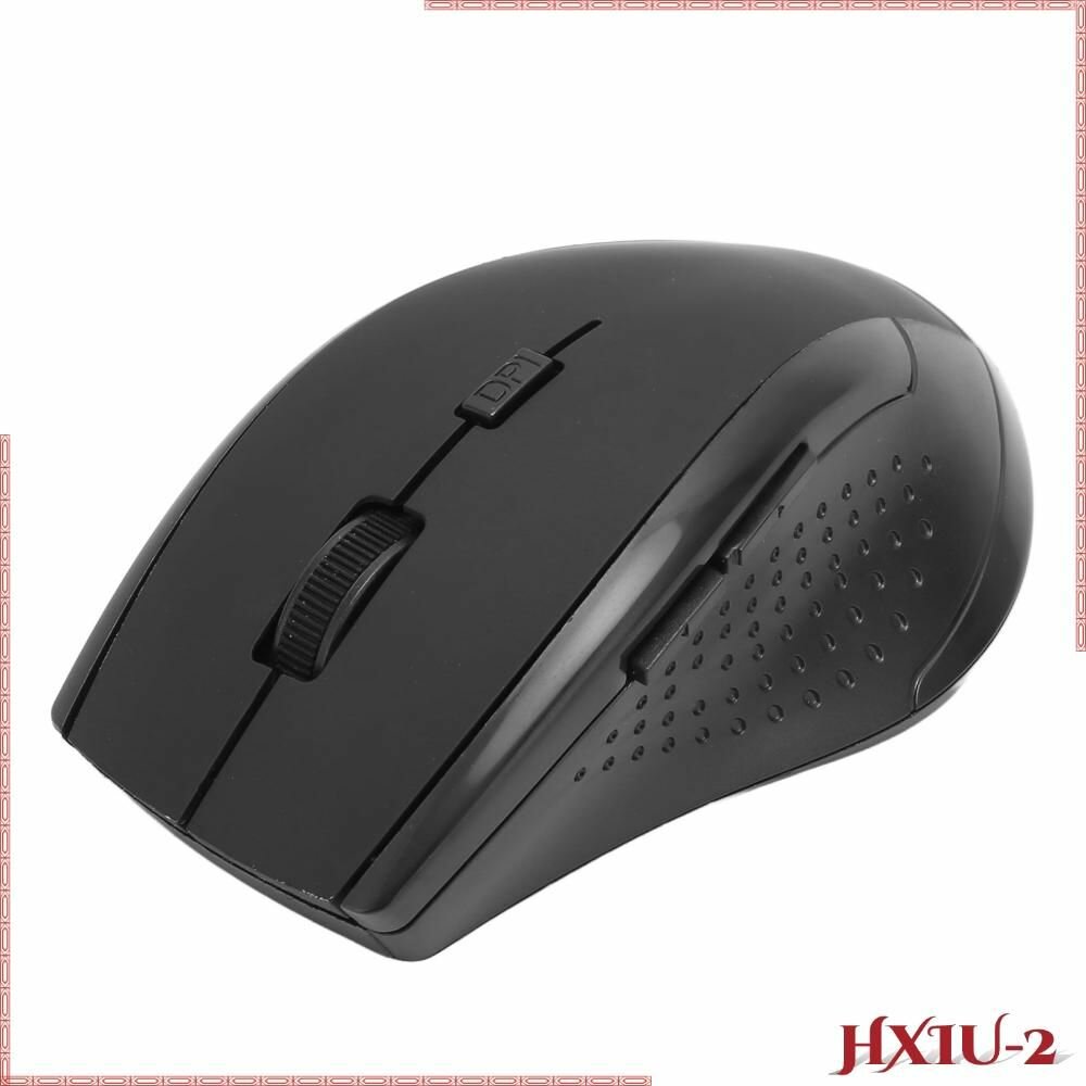 Беспроводная мышь 2.4GHz, 1600 DPI, эргономичный дизайн, для пользователей Windows