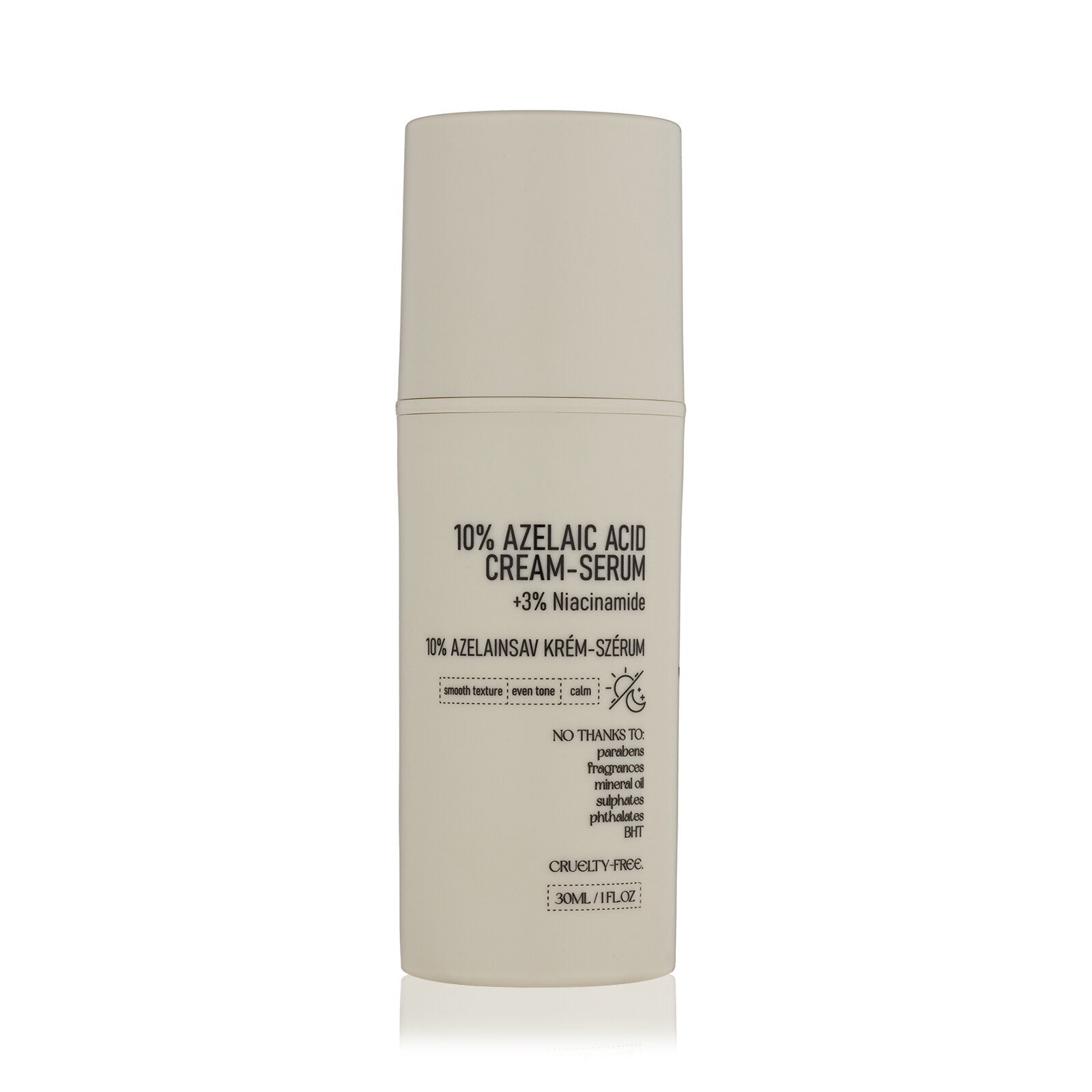 Крем-сыворотка для лица Nerds 10% AZELAIC ACID, для ровного тона лица, 30 мл