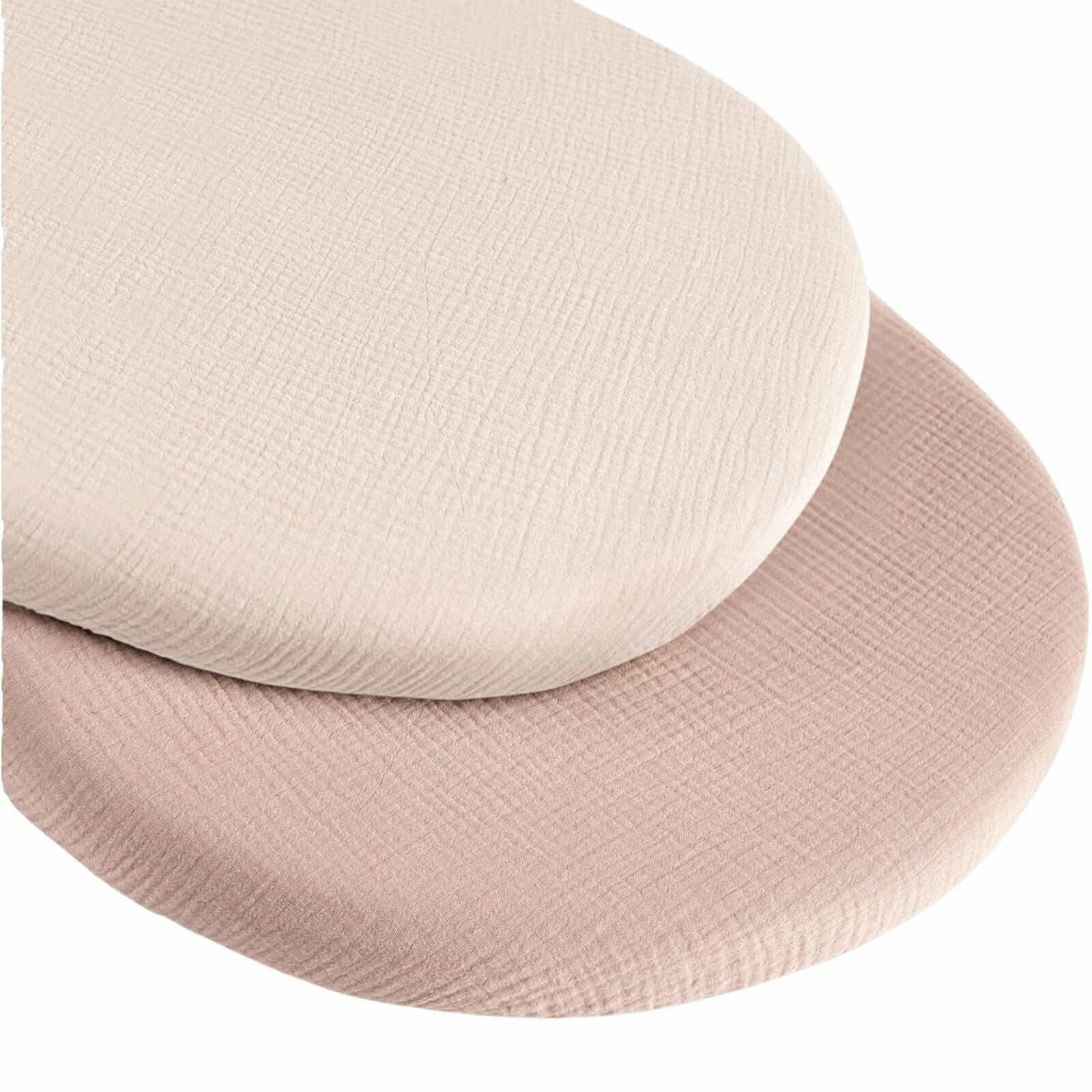 Наматрасник для детской колыбельки дышащий стираемый хлопковый